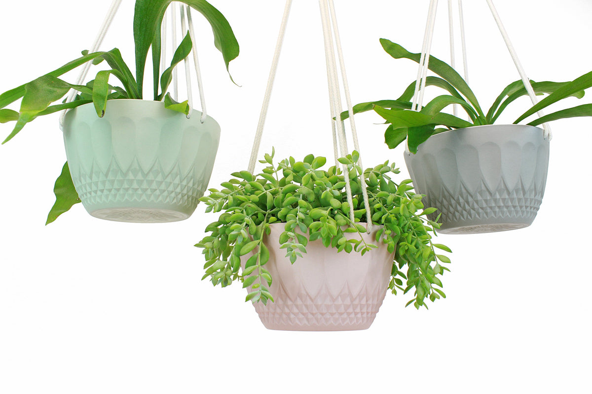 Hanging Planter - Large – Tiny Badger Ceramics