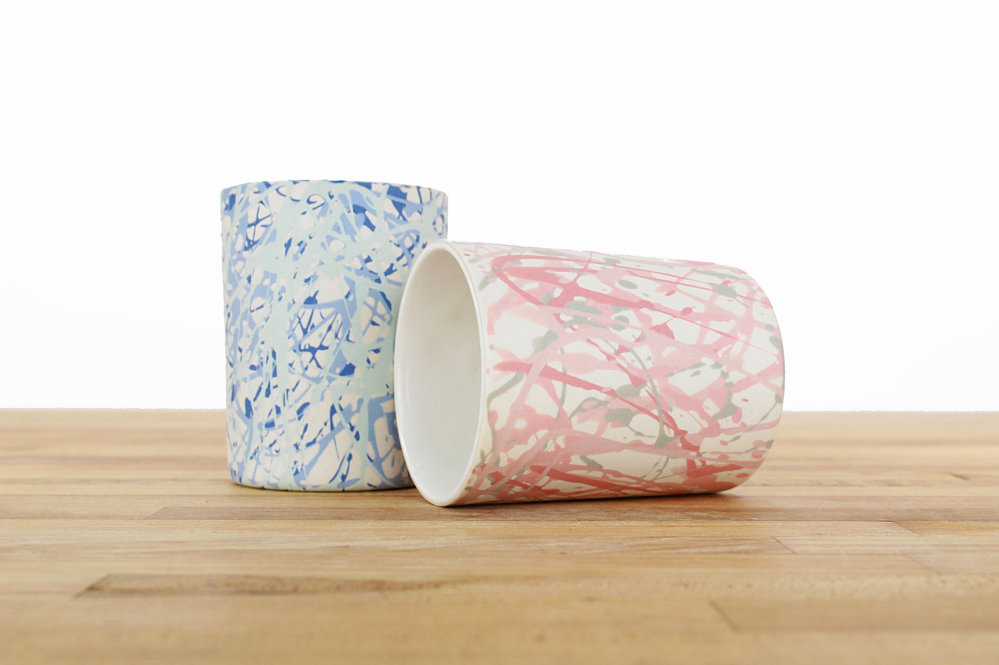 Splatter Cups – Tiny Badger Ceramics